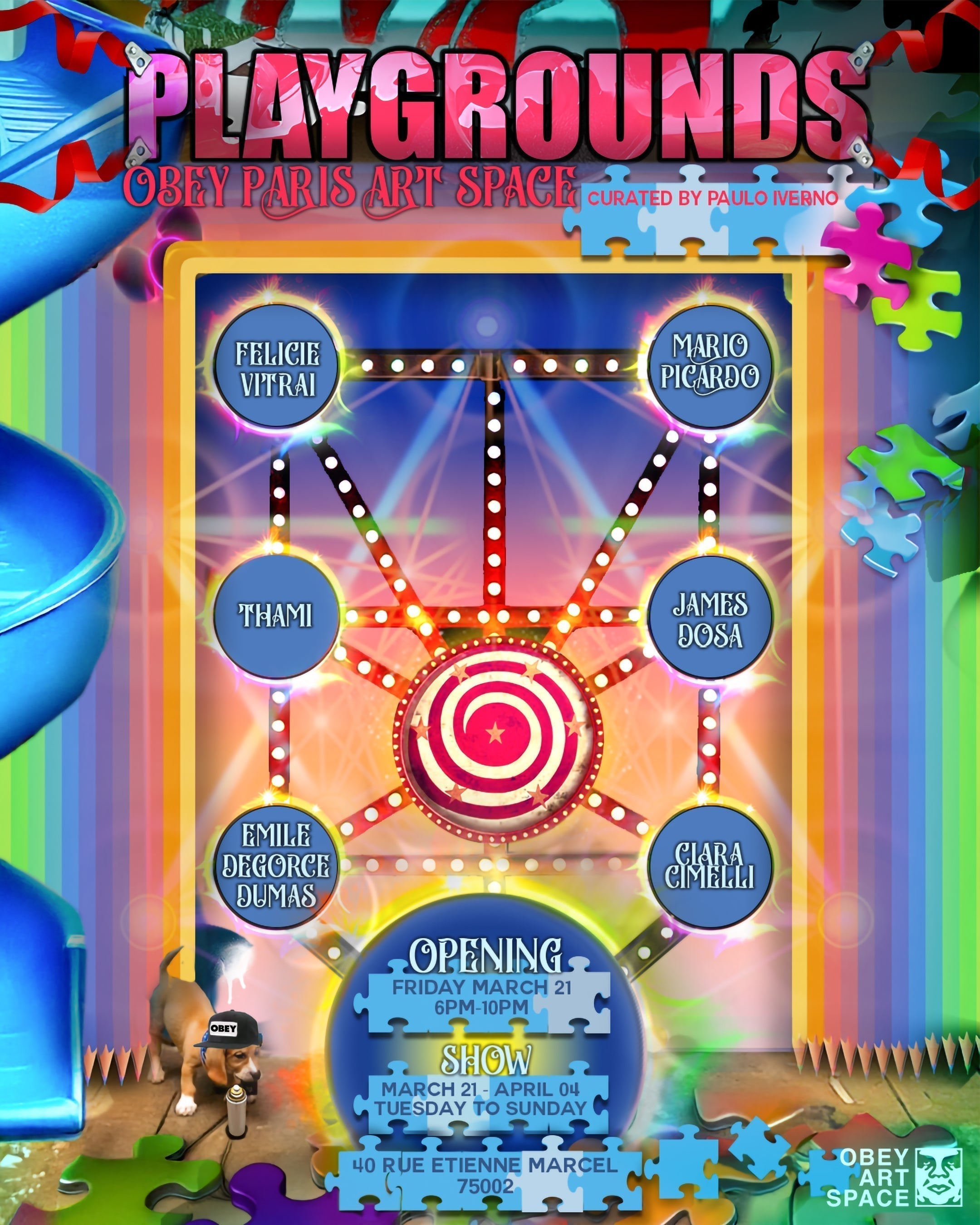 OBEY ART SPACE PAIRS: PLAYGROUNDS – OBEY CLOTHING