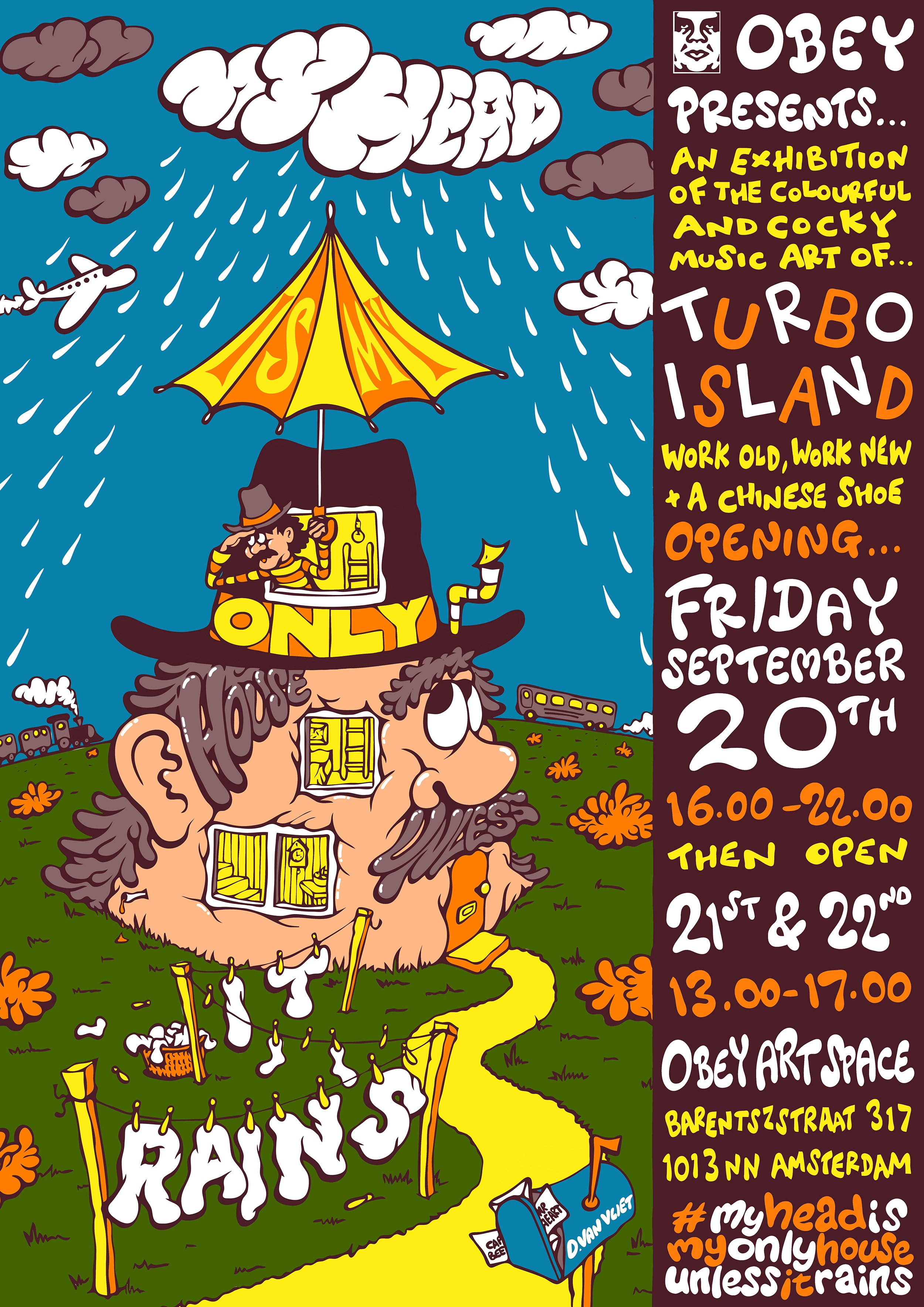 TURBO ISLAND AT THE OBEY ART SPACE – OBEY CLOTHING