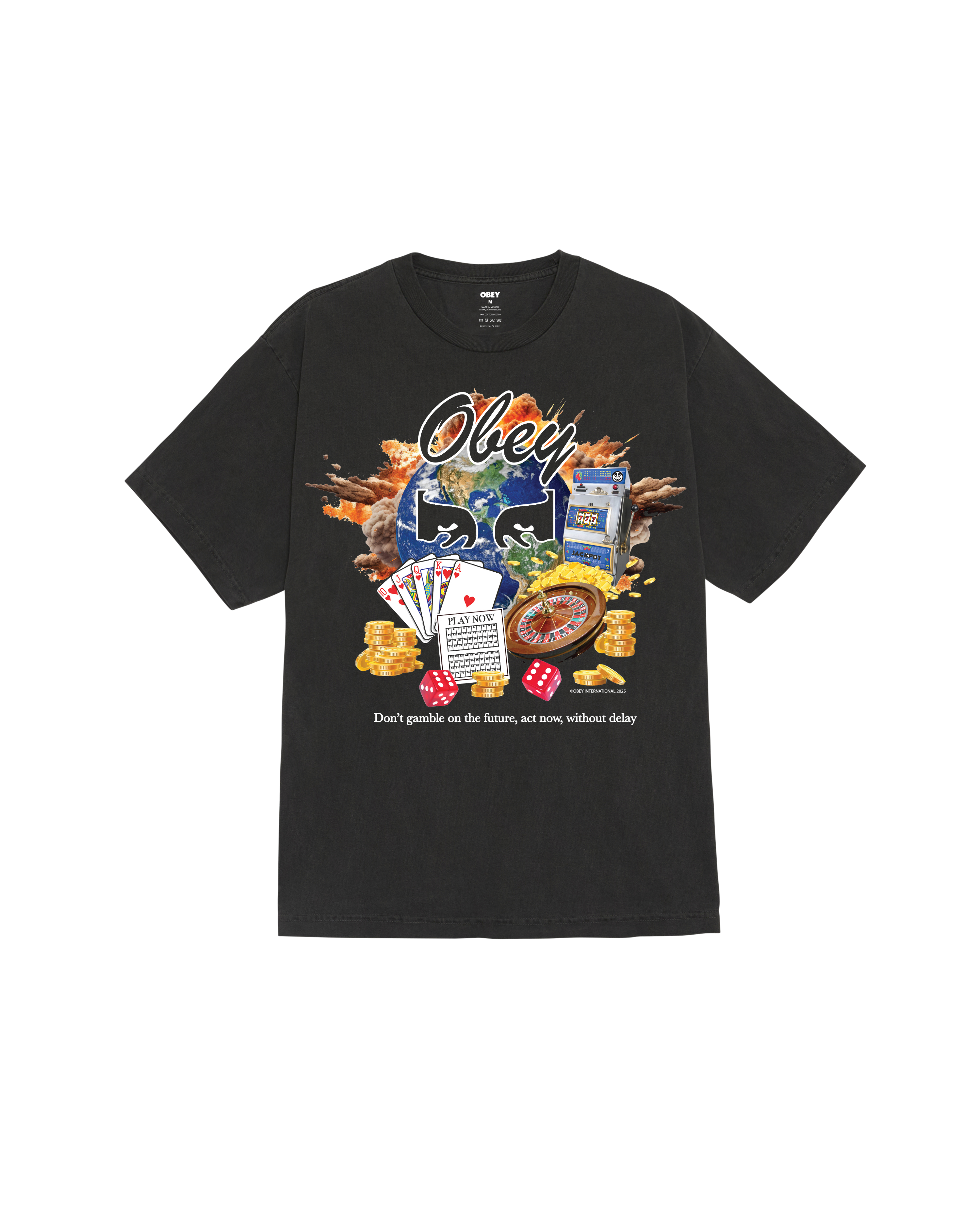 ACT NOW PIGMENT T-SHIRT – OBEY CLOTHING
